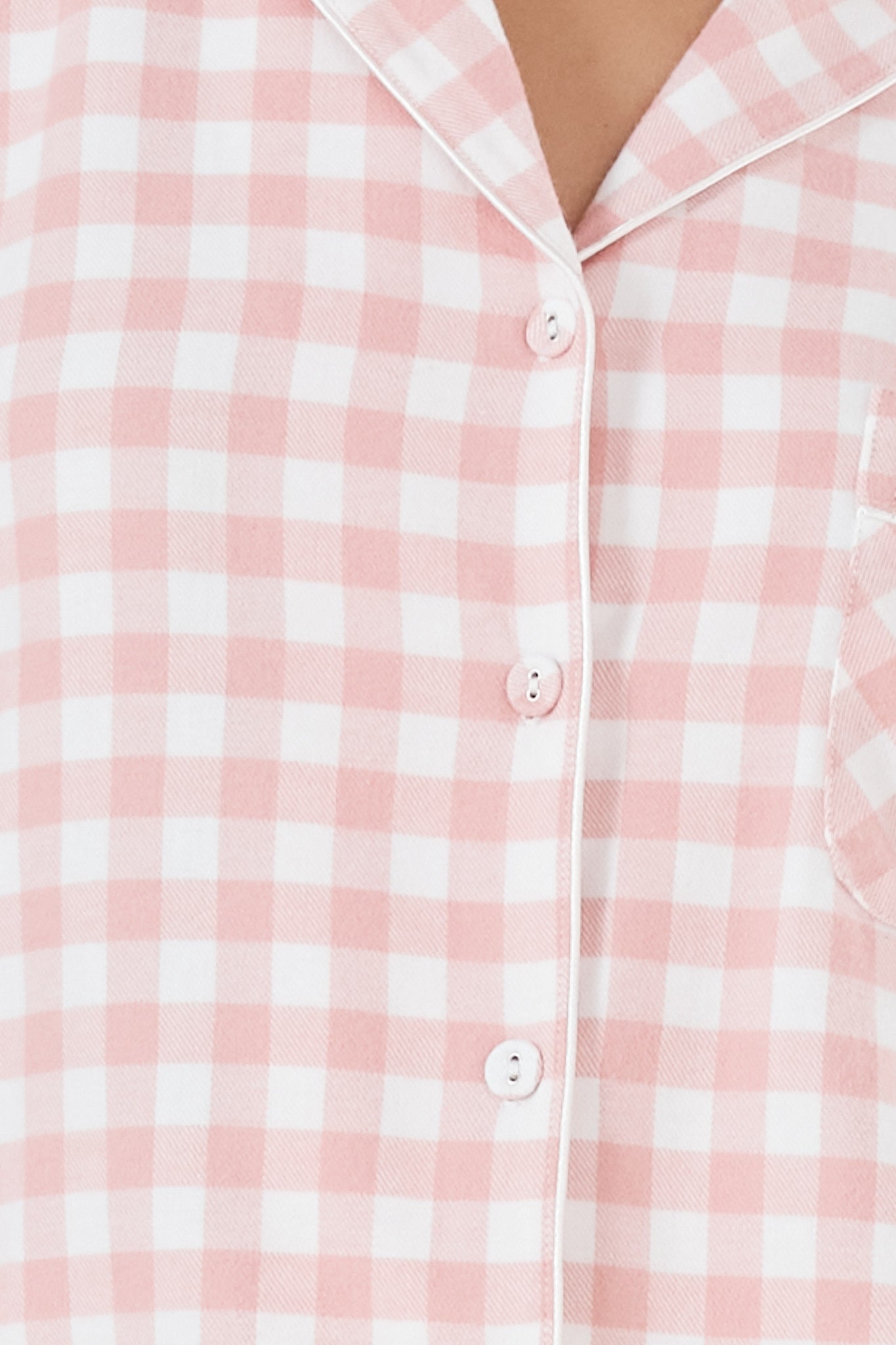 Women’s Brushed Cotton Gingham Pyjama Set by Gingerlilly – Gingerlilly ...